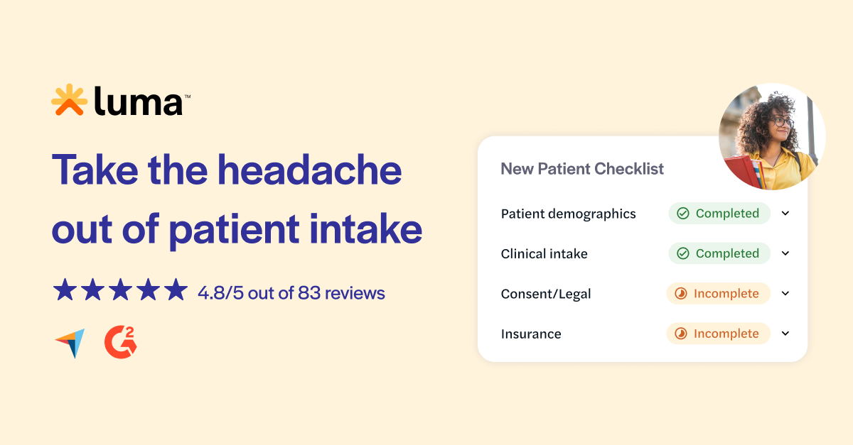 Patient Intake Software - Luma